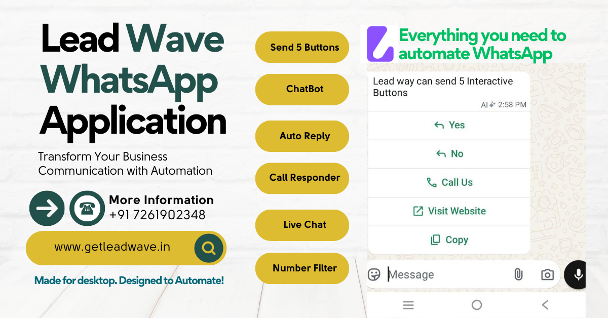 LeadWave - WhatsApp Desktop Automation | Transform Your Business ...